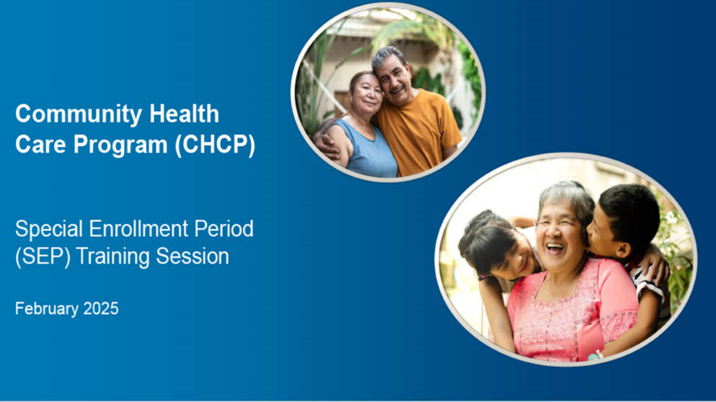 Community Health Care Program Briefing